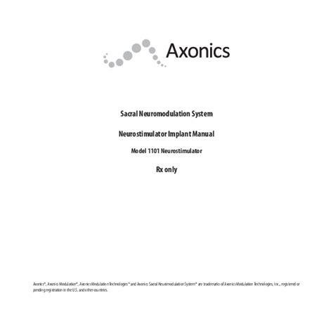 Axonics Modulation Technologies Inc P