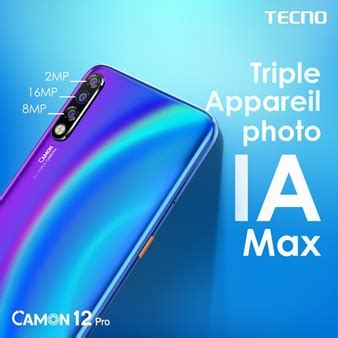 5 Bonnes raisons d'avoir le Tecno Camon 12 PRO - Phonerol