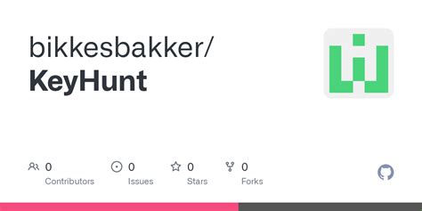 GitHub Bikkesbakker KeyHunt