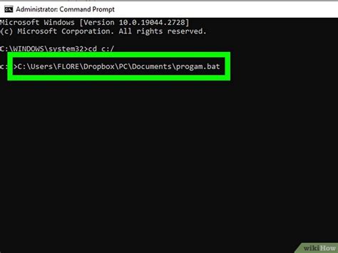 2 Ways To Run A Batch File From Windows Command Prompt