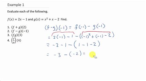 Functions And Evaluating Functions