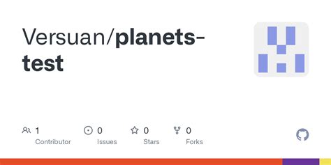 Github Versuanplanets Test