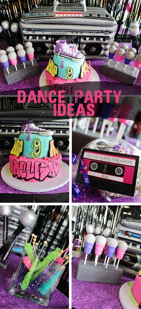 Dance Party Theme Ideas