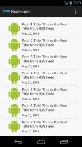 Rss Reader App Android Tutorial ListView And ArrayAdapter