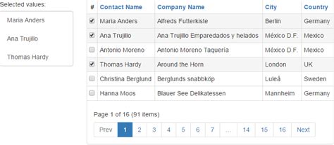 Selection Aspnet Bootstrap Controls Devexpress Documentation