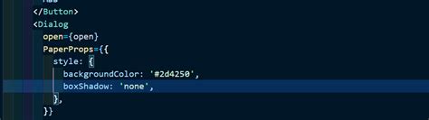Reactjs How To Change MaterialUI Form Dialog Box Background Color Keeping Text Field Color