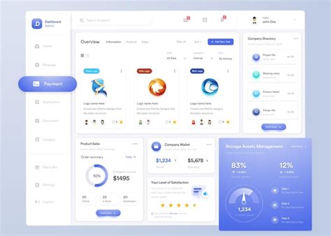 Premium Vector Ui Ux Infographic Dashboard Ui Design With Graphs Charts And Diagrams Web