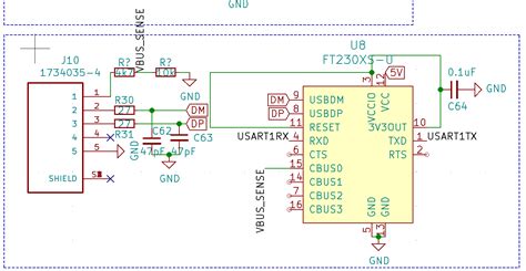 Pcb FT230xs USB Basic UART Converter Dropping Frames Electrical Engineering Stack Exchange