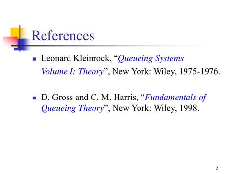 PPT Queueing Theory PowerPoint Presentation Free Download ID 5381973