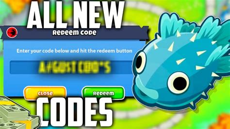 New All Working Promo Codes For Btd6 In August 2024 Bloonstd6 Promo