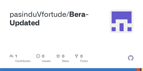 Github Pasinduvfortudebera Updated