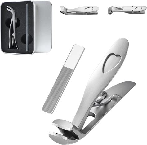 Clipdoc Max Nail Clipper Nail Clippers And Glass File Set