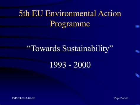 Ppt Overview Of Eu Environmental Legislation Powerpoint Presentation Id 4491016
