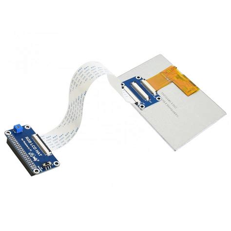 Waveshare 5 Inch Dpi Ips Tft Lcd Display 800480 Pixels Raspberry Pi Compatible Ws 16381