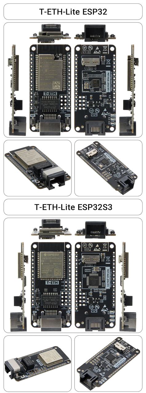 Lilygo T Eth Lite Esp32 Development Board With Ethernet