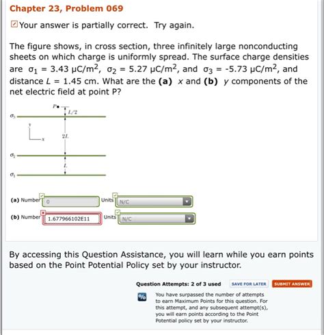 Solved Chapter 23 Problem 069 Your Answer Is Partially
