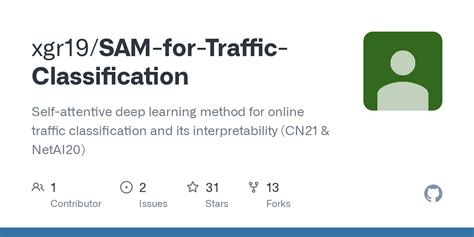 Github Xgr19 Sam For Traffic Classification Self Attentive Deep Learning Method For Online