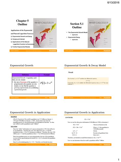 Handout Lecture Notes Copyright Pearson Education