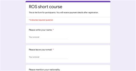 Muhammad Inam Ul Haq On Linkedin Ros Short Course