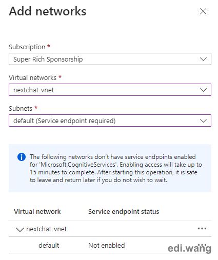 secure your azure openai api for azure app service with vnet integration edi wang