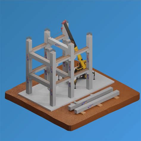 Beam Collumn Precast Pt Waskita Beton Precast Tbk