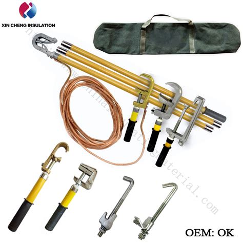 275kv High Speed Railway Catenary Maintenance Grounding Wire Special