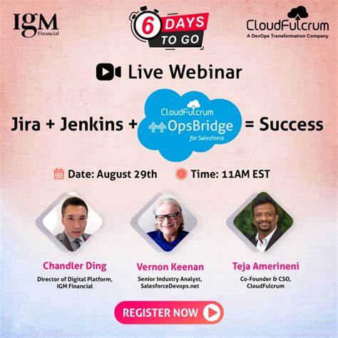 cloudfulcrum on linkedin welcome you are invited to join a webinar