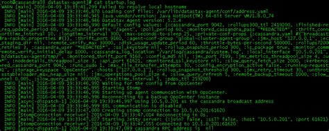 Datastax Opscenter Cant Connect To Cassandra All Hosts Tried For