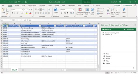 Getting And Filtering Business Central Data In Microsoft Excel