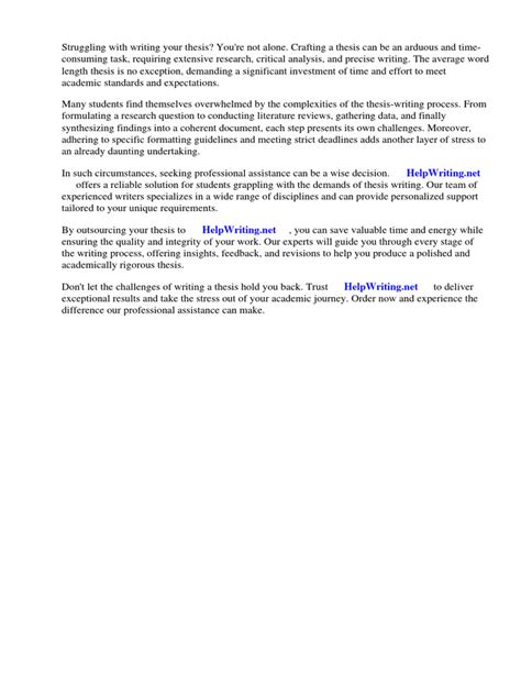 Average Word Length Thesis Pdf