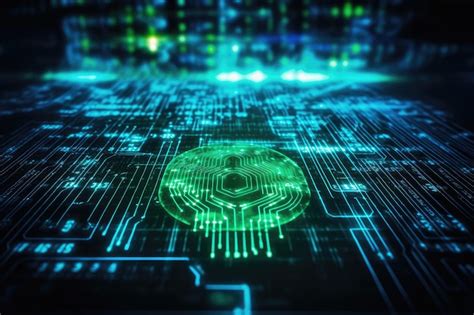 Premium Ai Image Biometric Identification And Cyber Security Ensure Secure Access To Business