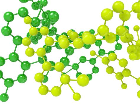 Premium Photo 3d Rendering Circular Molecule Structure