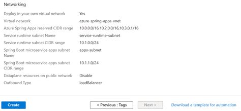Deploy Azure Spring Apps In A Virtual Network Microsoft Learn