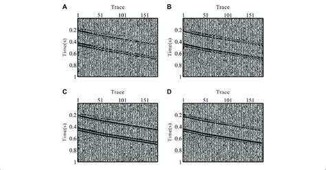 A R And B T Component Vsp Data Generated By The Largest