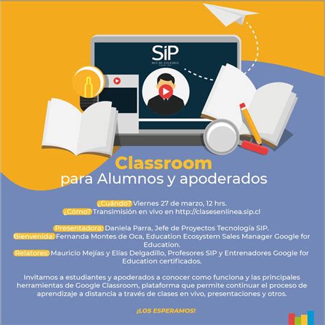 Tutorial Plataforma Classroom Colegio Poeta Rubén Darío