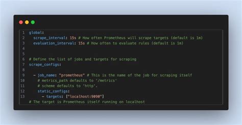 Yogesh Gaikwad On Linkedin A Basic Prometheus Configuration File 1