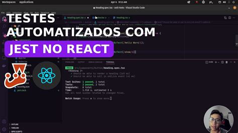 Aprenda A TESTAR No ReactJs Jest YouTube