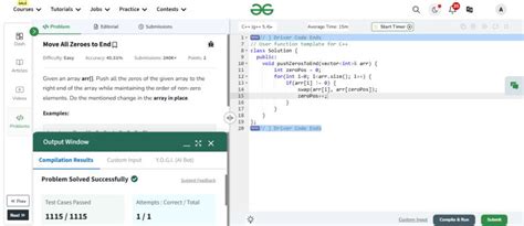 Aarjav Jain On Linkedin Geekstreak2024 Gfg160 Geeksforgeeks Codingchallenge Dsa Keeplearning