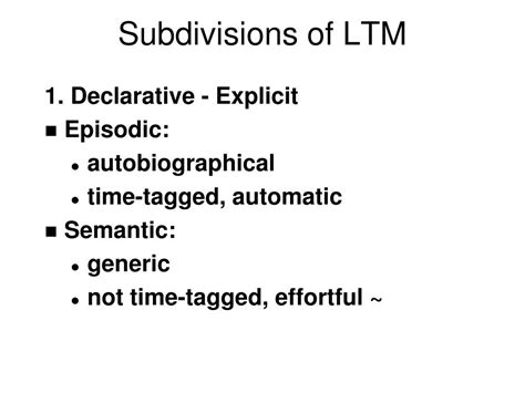 Ppt Memory And The Medial Temporal Lobe Powerpoint Presentation Id