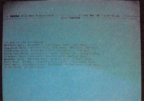 Digibarn Software Xerox Alto Operating System And Alto Applications