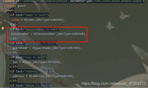 mybatis 在调用逆向工程生成的更新方法时，无法将string属性的null值替换掉其原来值