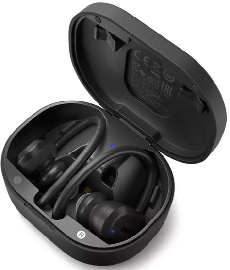 Спортни слушалки с микрофон Philips Taa7306bk 00 Tws черни Ozone Bg