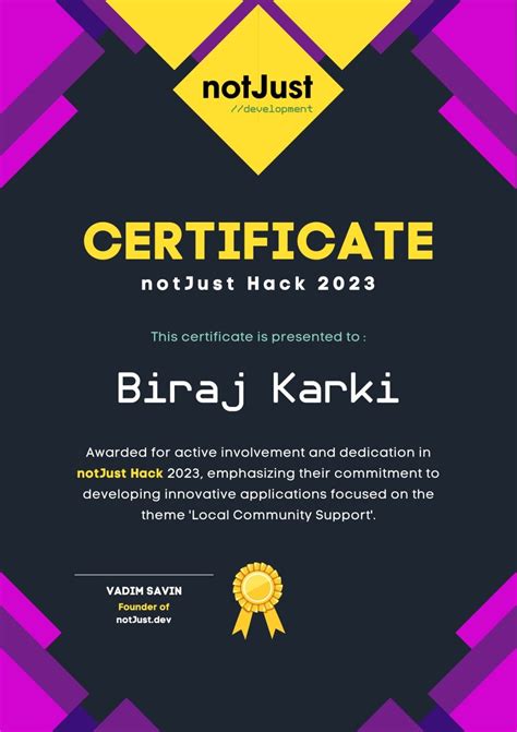 Notjusthack Innovation Gratitude Biraj Karki
