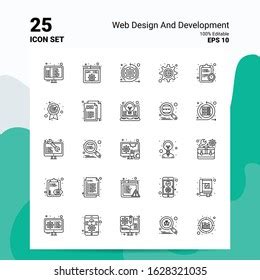 Types Crm Systems Line Icons Set Stock Vector Royalty Free 1838718244