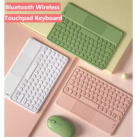 Wireless Bluetooth 10inch Keyboard With Touchpad Rechargeable Tablet