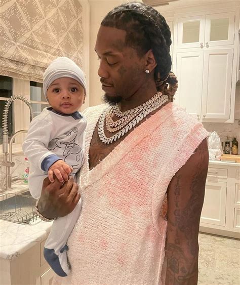 Offset Shares Adorable Photo Of His And Cardi Bs 8 Month Old Son Big