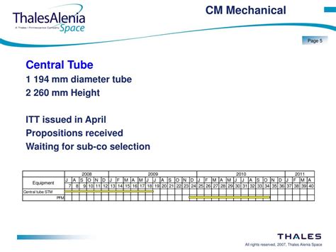 Ppt Exomars Industry Day Carrier Module Presentation Powerpoint