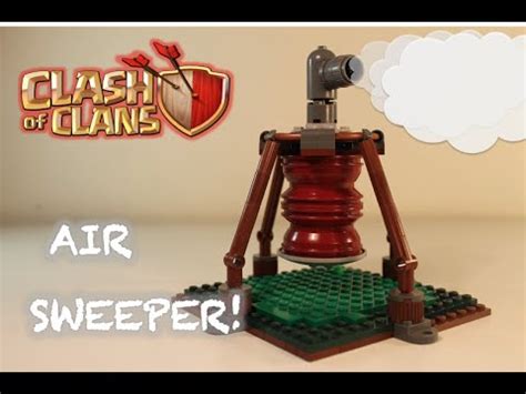 Lego Clash Of Clans Air Sweeper Moc Review Youtube