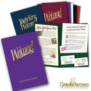 Church Visitor Welcome Packets And Folders Outreach Materials