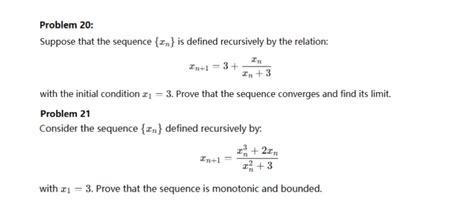 Problem 20 Suppose That The Sequence Xn Is StudyX